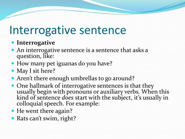 English grammar projects on sentences | PPTX | Chemistry | Science