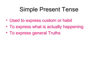 English grammar tense | PPT | Badminton | Sports