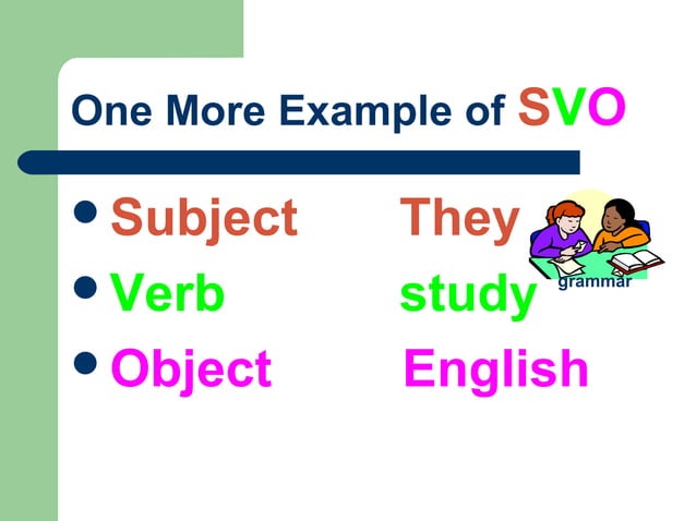 English grammar word order | PPT