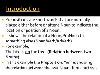 English grammer preposition | PPT