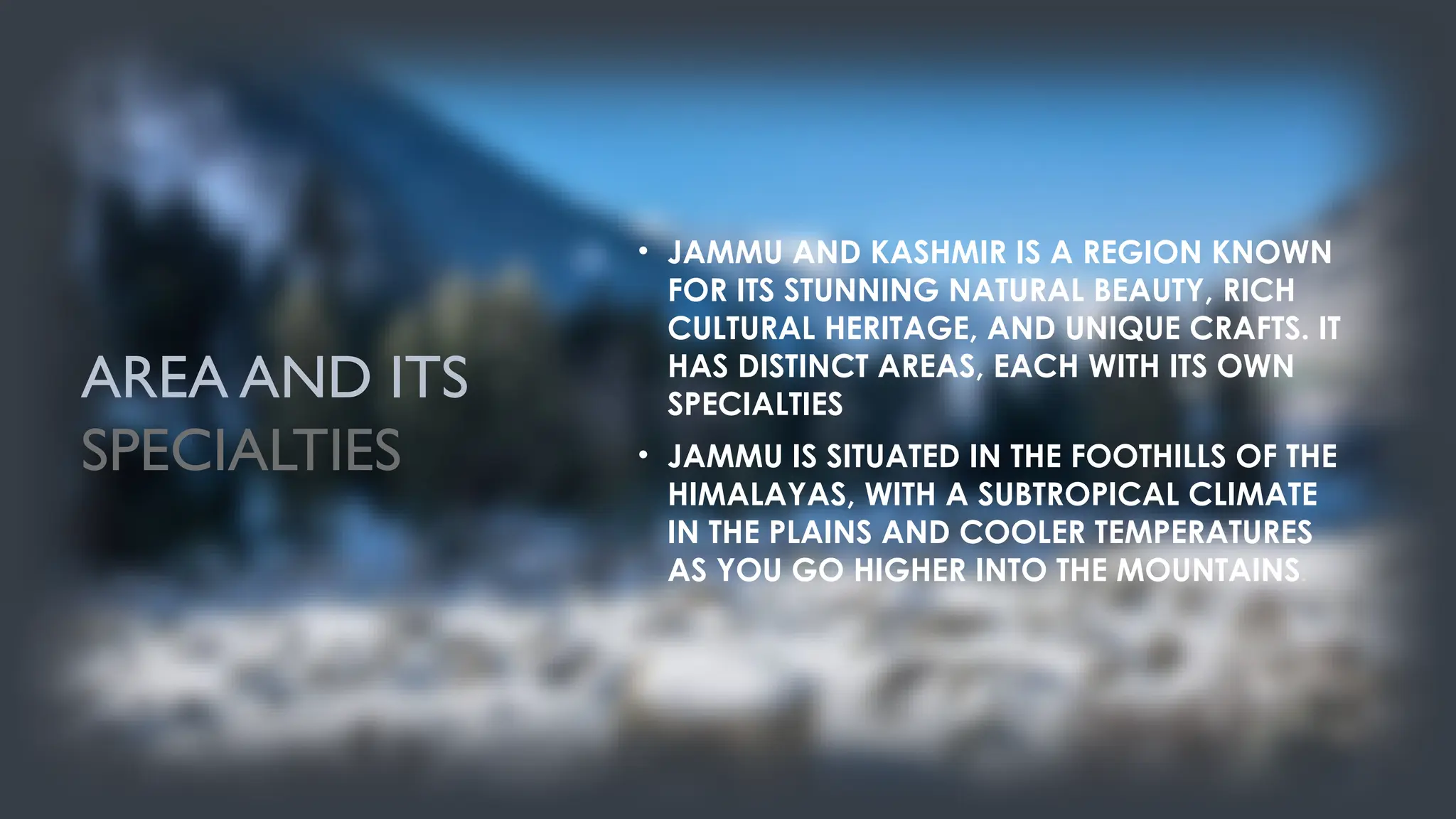 PPt on jammu & kashmir very good ppt very good slide show | PPTX