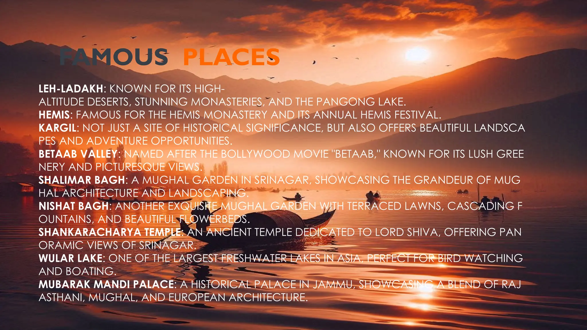 PPt on jammu & kashmir very good ppt very good slide show | PPTX