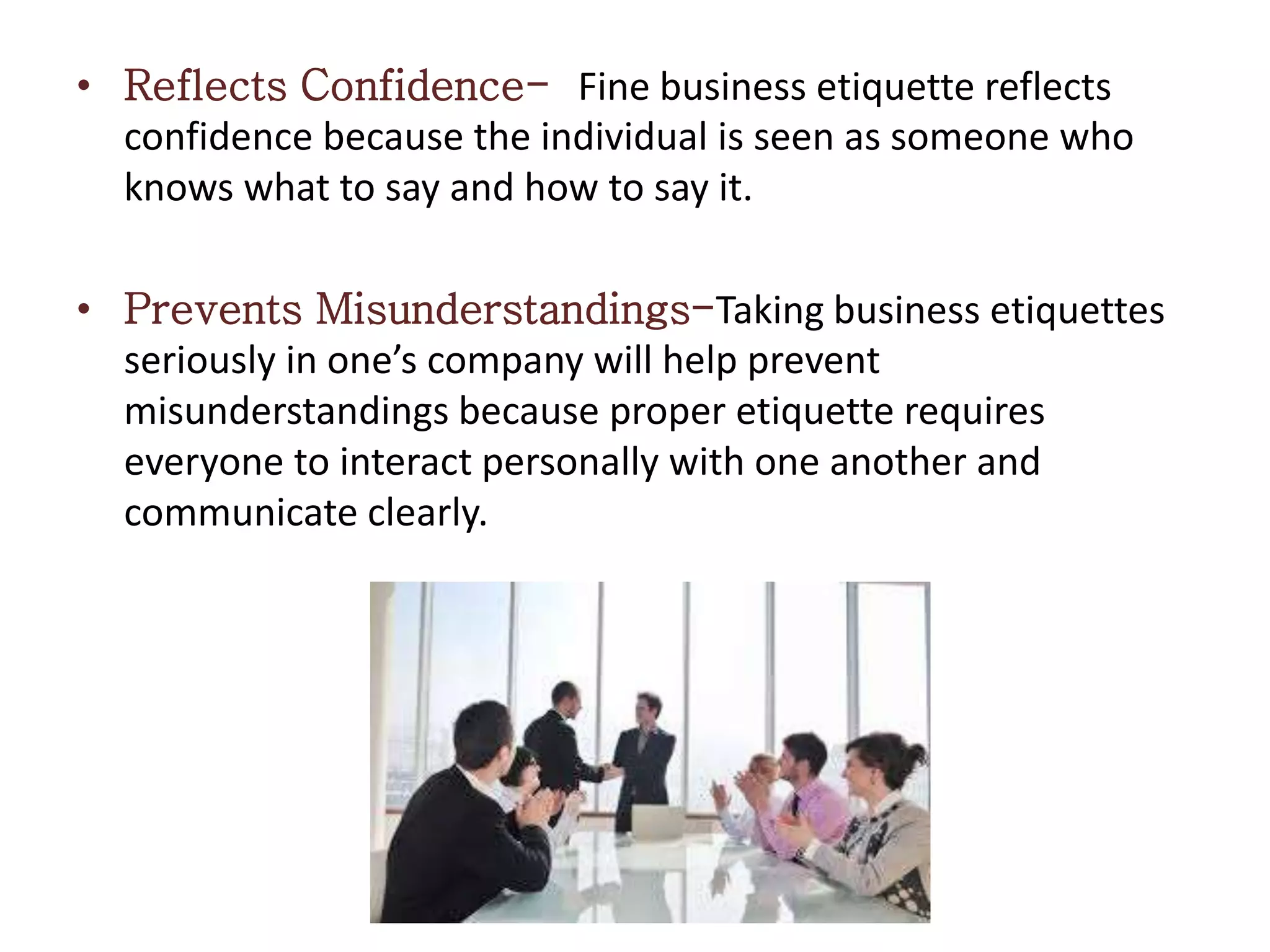 Workplace and Business Etiquette | PPTX