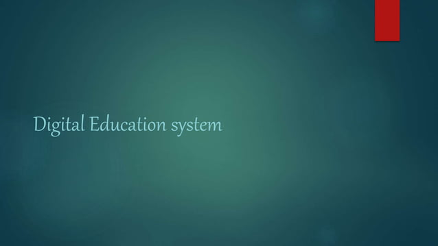 Digital Education | PPT