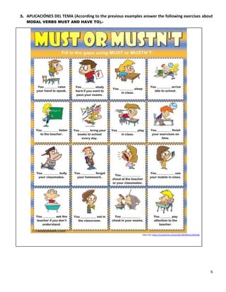 MODAL VERBS MUST vs. HAVE TO | PDF