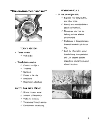 English guide environment and me | PDF
