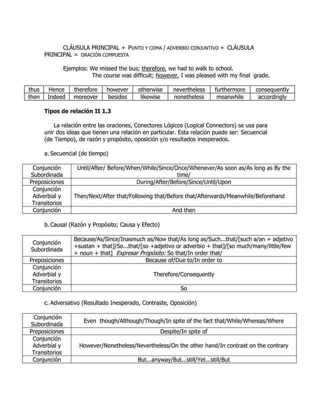 English handout 5to 2do lapso | DOCX | Science