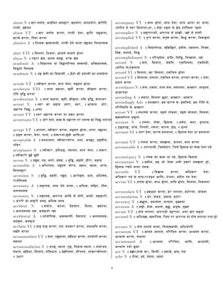 English Hindi Dictionary | PDF