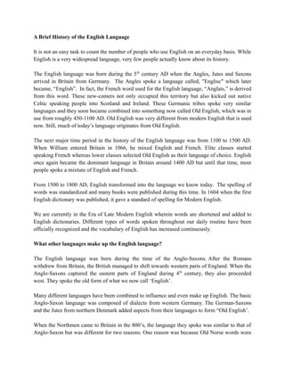 English history pdf | PDF
