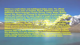 GLIPSE OF SIKKIM | PPT