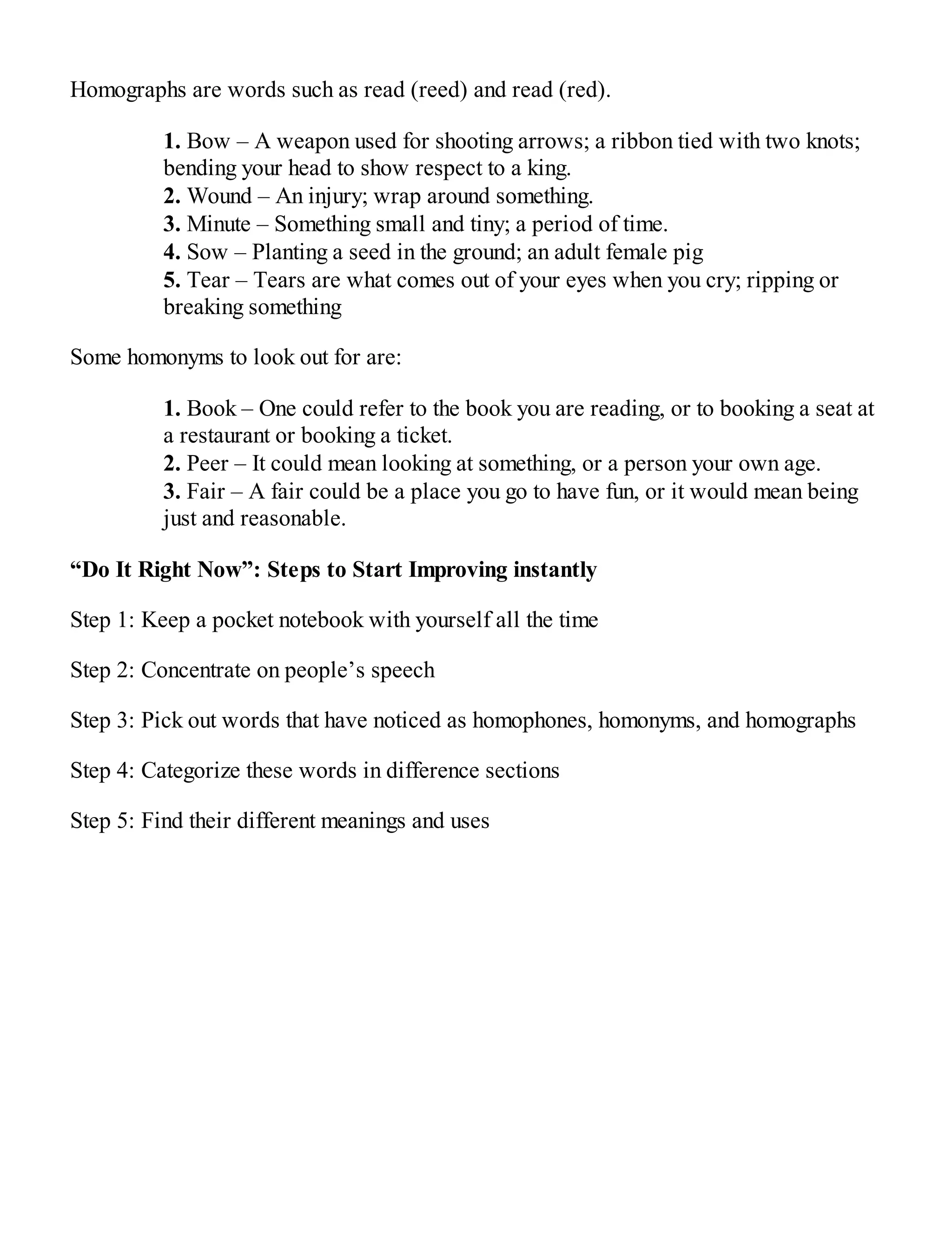 English how to speak english fluently in 1 week | PDF