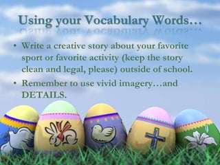 English I Creative Writing | PPSX