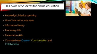English ict and Online teaching-learning | PPT