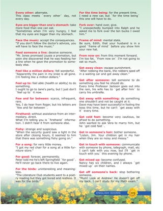 English idioms | PDF