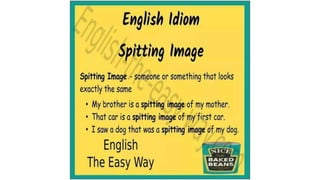 English idioms | PPT | Free Download