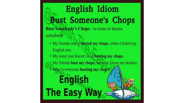 English idioms | PPT