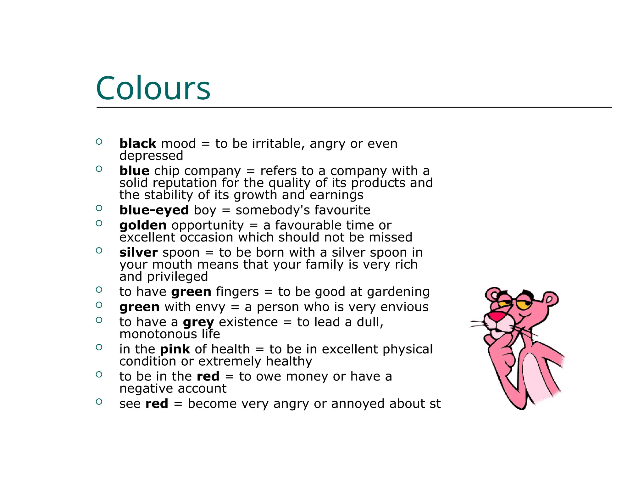 American English Idioms - Developing Language skills with fun | PPT