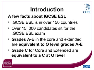 English igcse 2013 | PPT