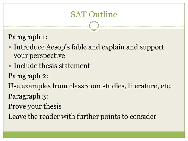 English I Honors Vocab 5 And Sat