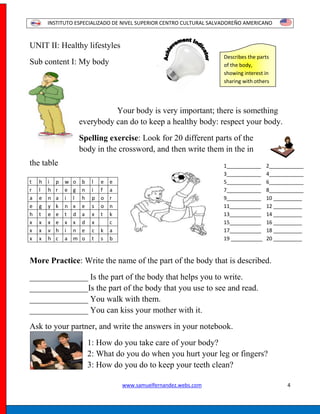 English II | PDF | Nutrition | Healthy Living