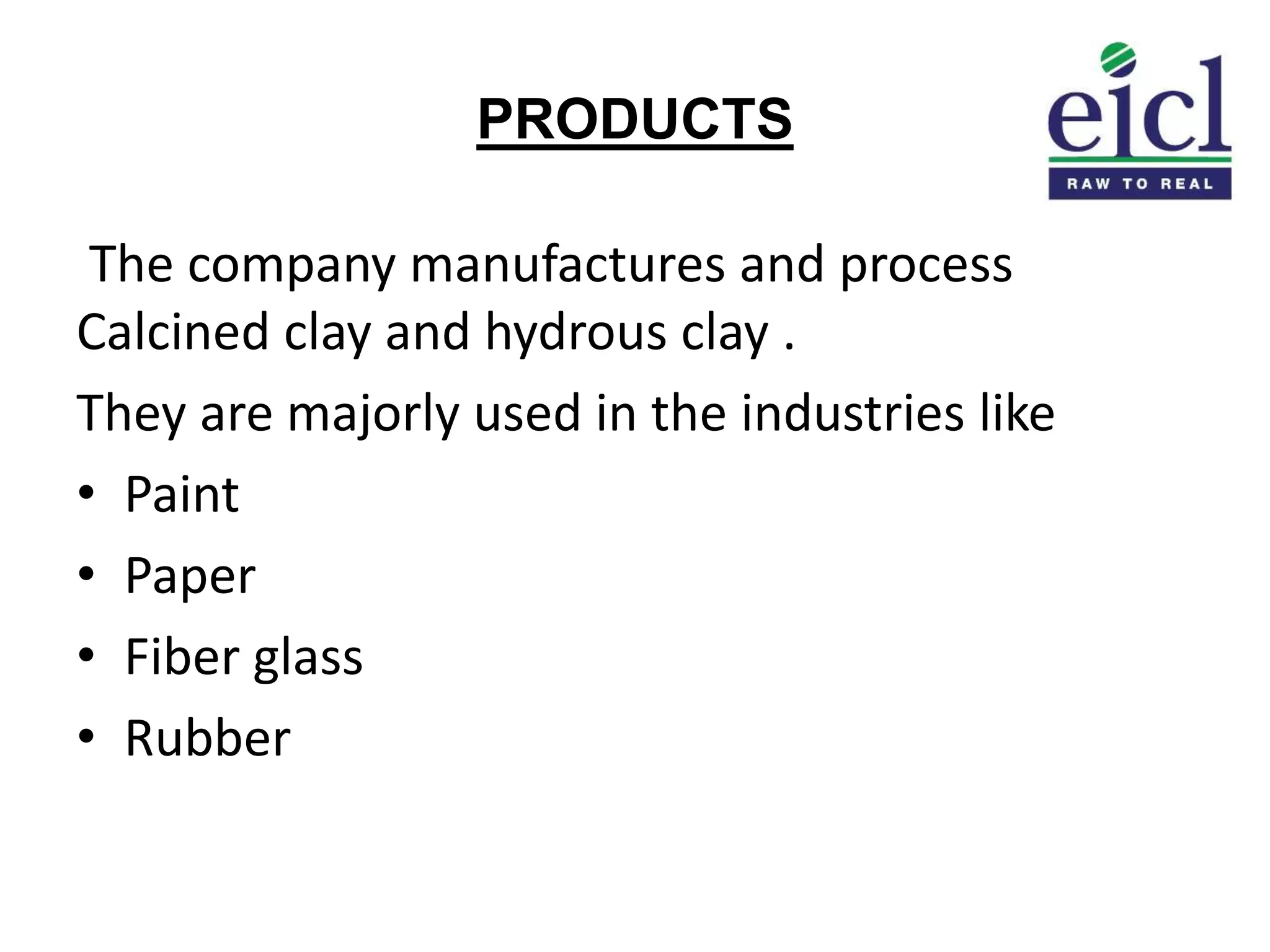 English indian clays limited.......... | PPTX