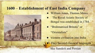 English in india, history, evolution and future | PPTX