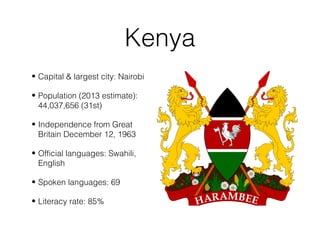 English in kenya | PPT