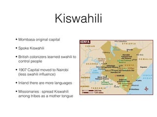 English in kenya | PPT