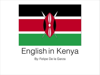 English in Kenya | PDF | Africa Travel | Travel Locations