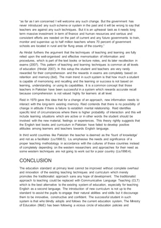 English in Pakistan (example) | DOCX