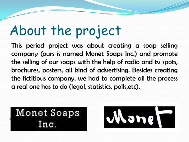 English interdisciplinary project | PPT