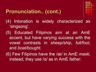 Development of English in the Philippines | PPTX