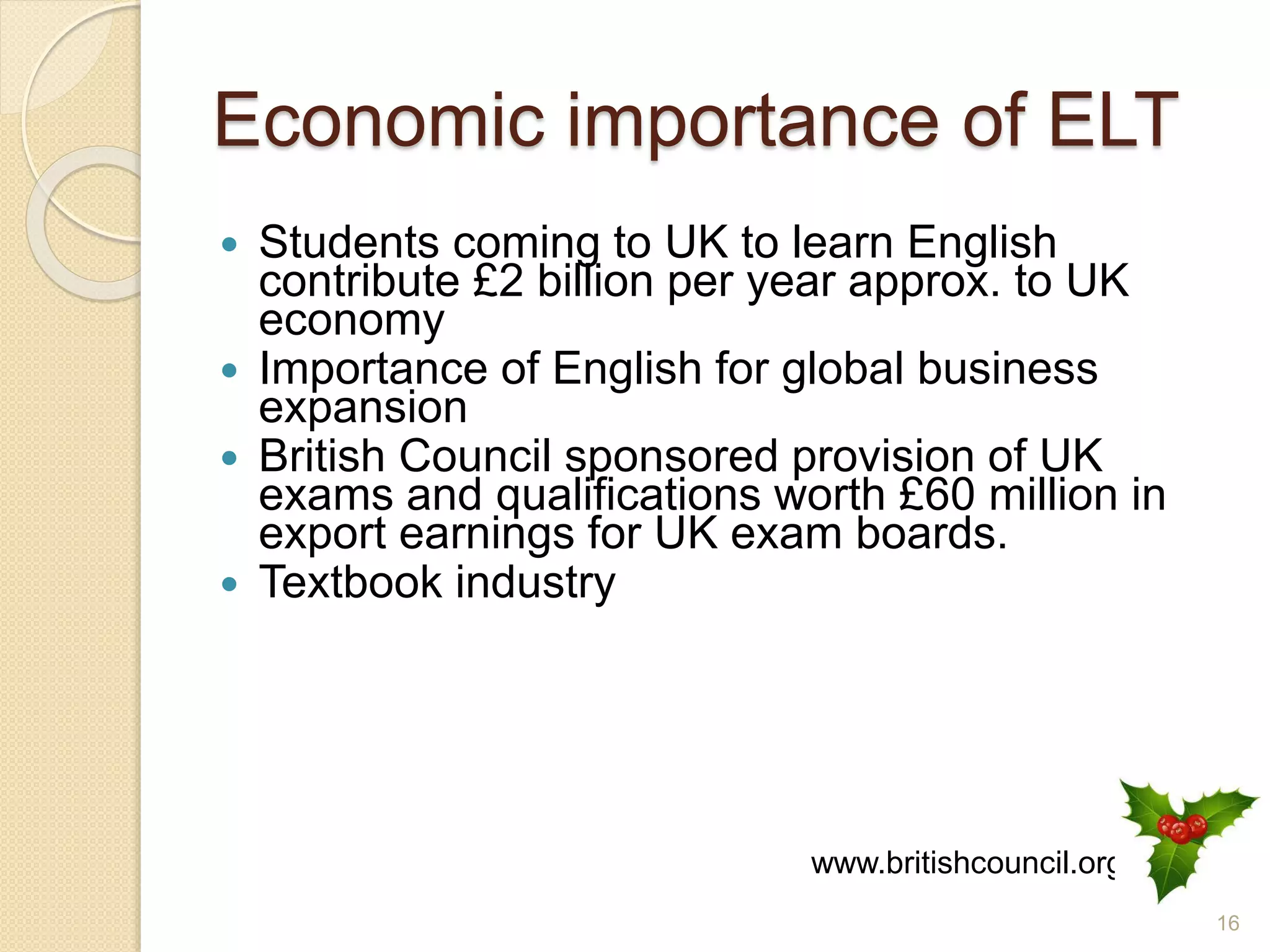 English in the world 2 | PPT