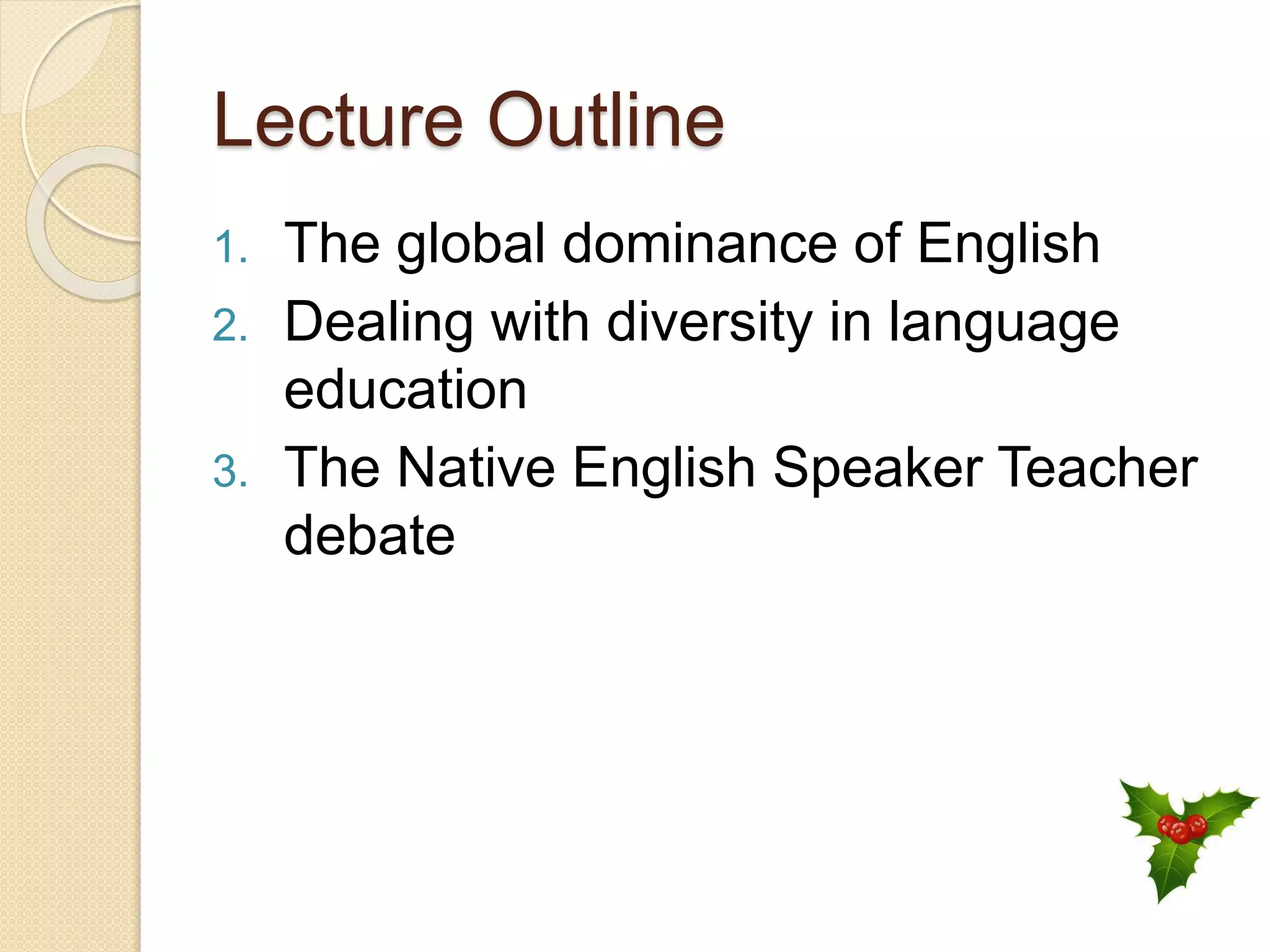 English in the world 2 | PPT