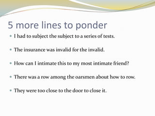 English is a crazy language | PPTX