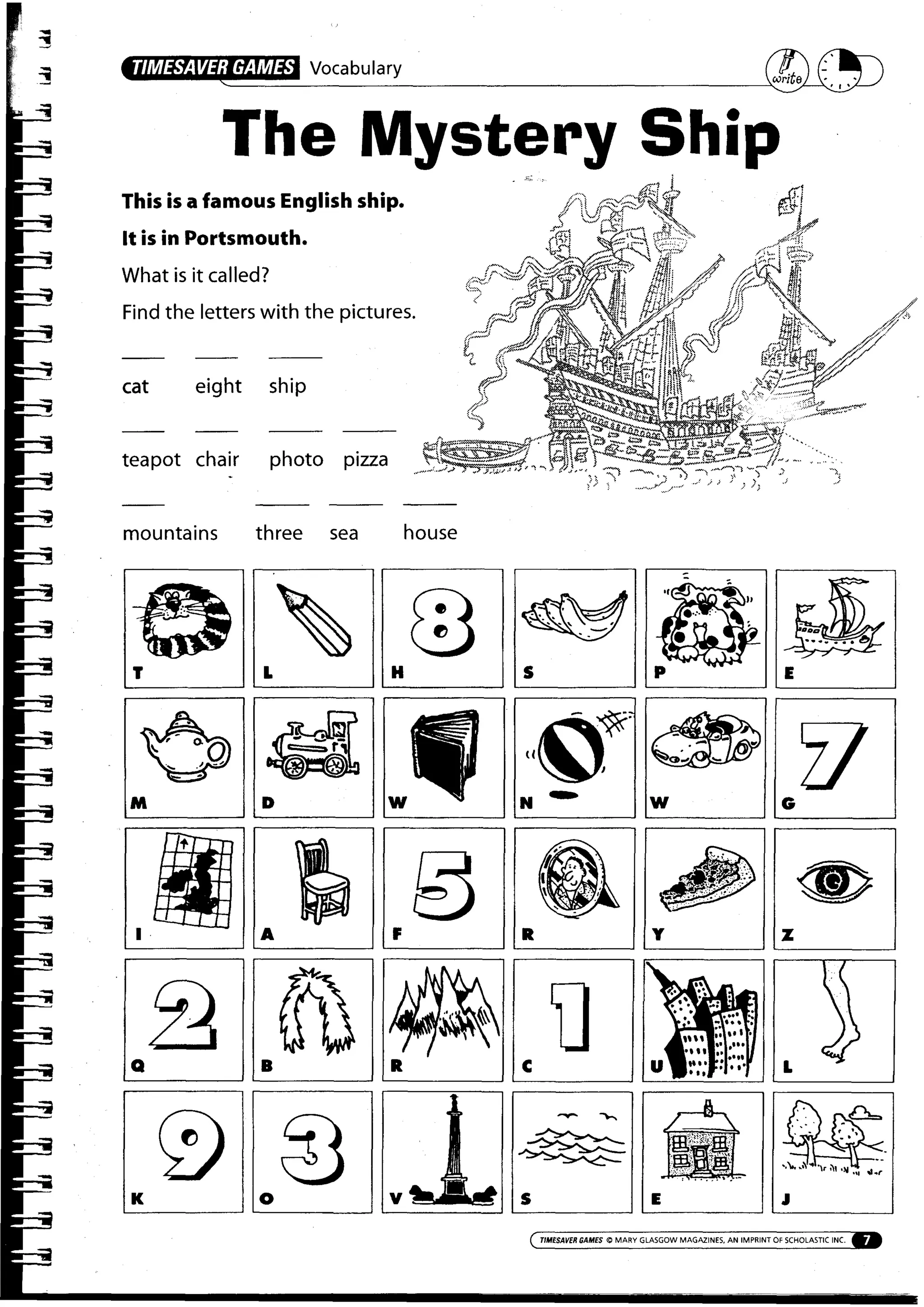 English in a fun way work out puzzle exercises | PDF