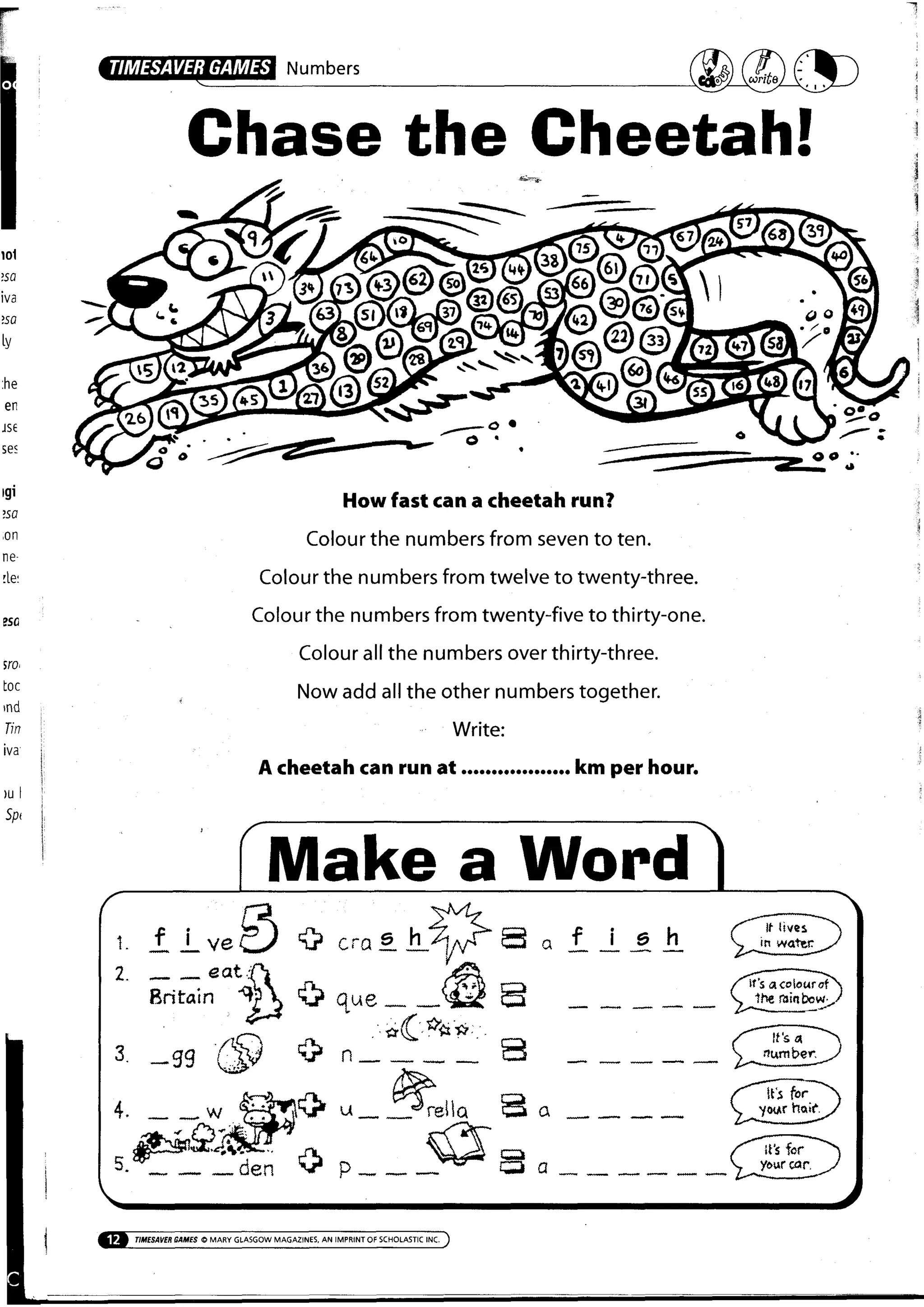 English in a fun way work out puzzle exercises | PDF