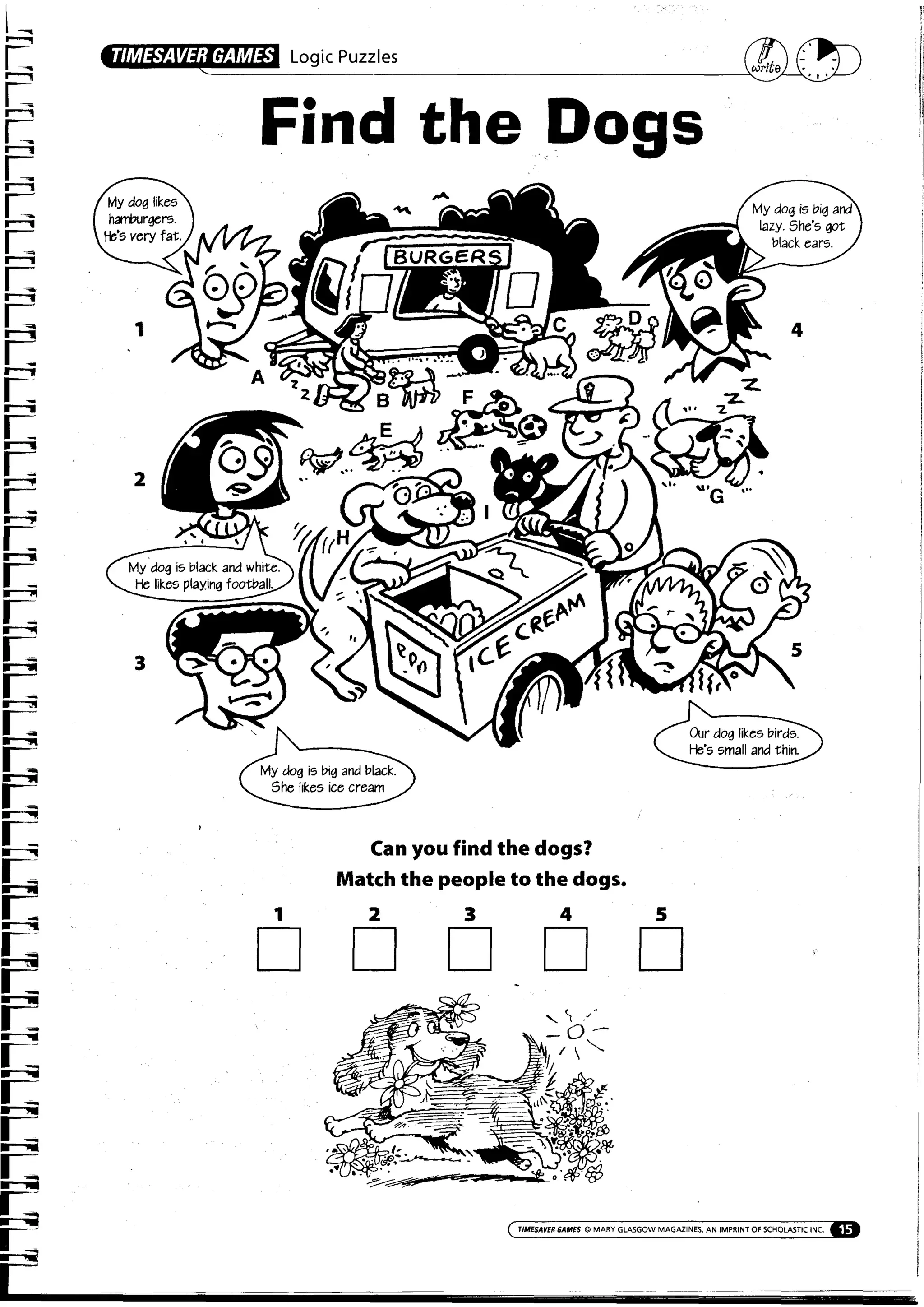 English in a fun way work out puzzle exercises | PDF