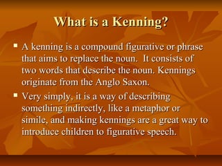English (kennings) | PPT