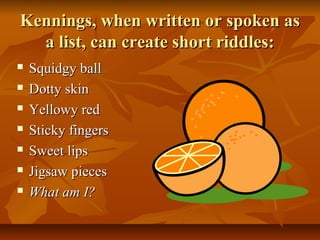 English (kennings) | PPT