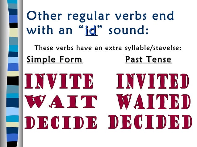 English klass 8 past tense (1) | PPT