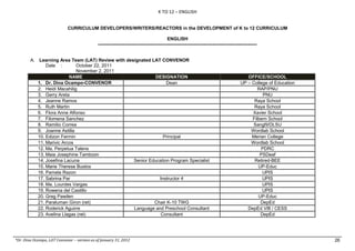 English k to 12 curriculum guide grades 1 to 3, 7 to 10 | PDF