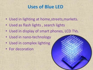 Blue Led: Key to modern energy efficient lighting | PPT