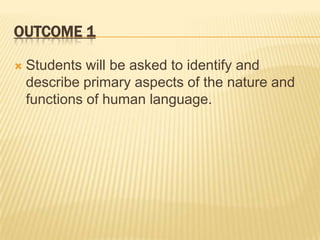 English language unit 1 | PPT