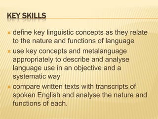 English language unit 1 | PPT
