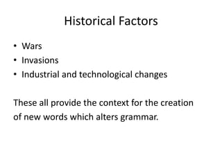 English language | PPT