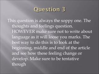 English language Paper Tips-By EC3 | PPT