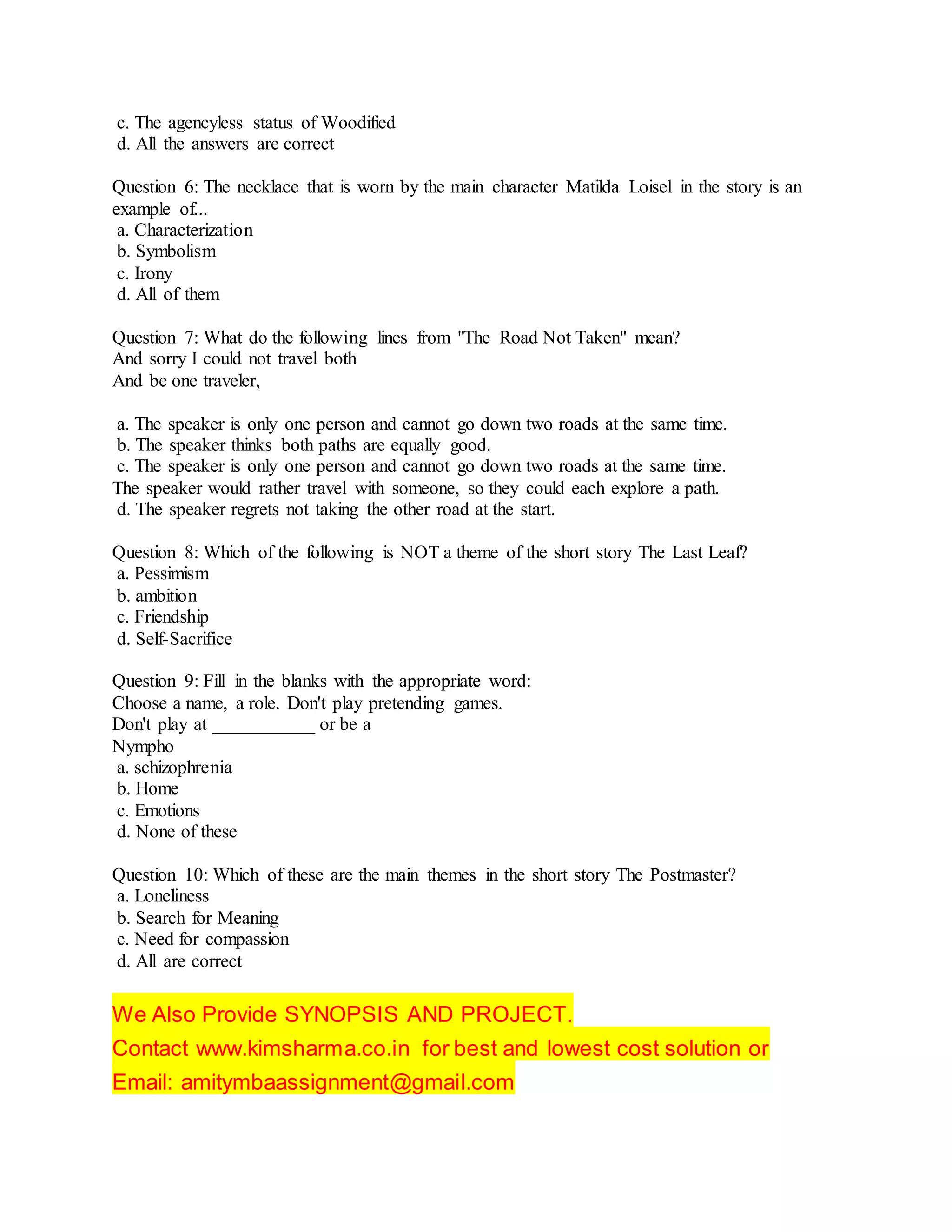 English language BBA Semester 1 | DOCX