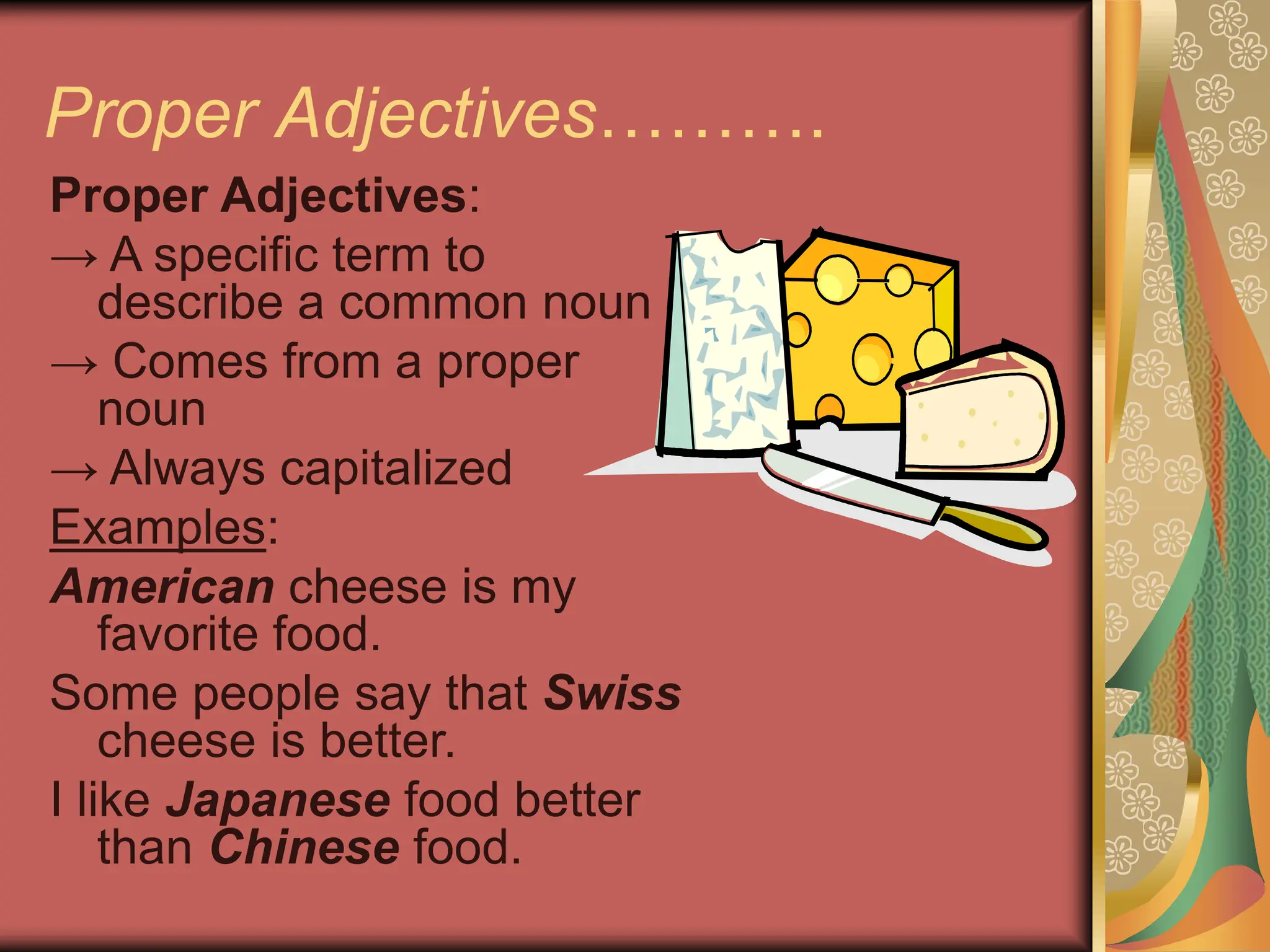 English Language - Adjectives Adverbs.ppt