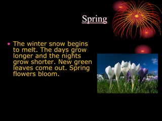 English language seasons | PPT